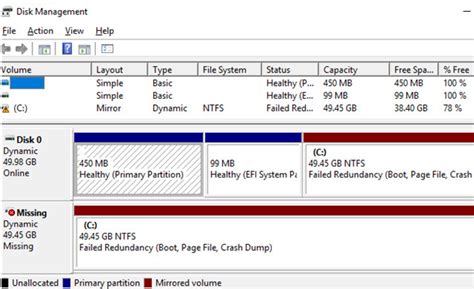 How To Mirror RAID1 Boot GPT Hard Drive On Windows 10 Server 2016