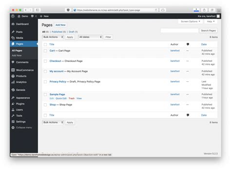 How To Edit Modify Change Page Or Post Content And Text