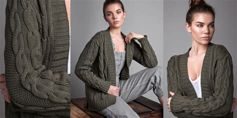 Кардиган с косами спицами схема и описание из коллекции Calm Обсуждение на Liveinternet