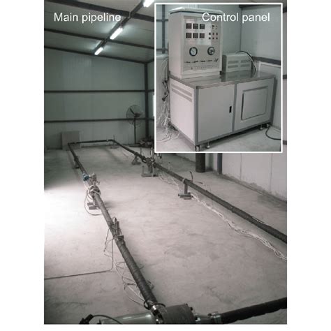 Experimental System Of Leakage From The Pipeline Download Scientific