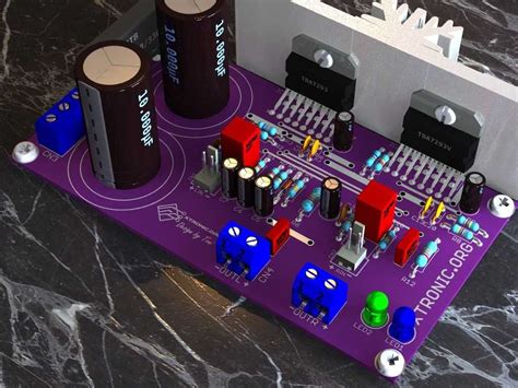 Tda7293 Amplifier Circuit Diagram With Pcb Artofit