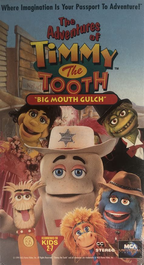 The Adventures Of Timmy The Tooth Big Mouth Gulch Vhs 1994 Factory