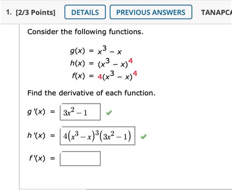 solved 1 [2 3 points] details previous answers tanapca
