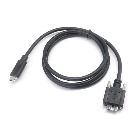 Usb Micro B Lock Screw Cable China Supplierusb Micro B Panel Mount Cable China Manufacturerusb