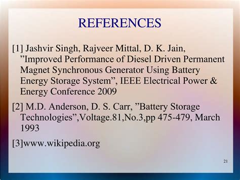 Ppt Improved Performance Of Diesel Driven Permanent Magnet