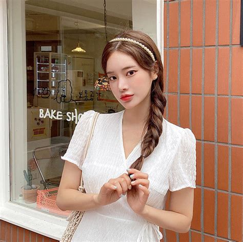 무료배송 Dn9ne 여성 진주 티아라 웨딩 헤어밴드 머리띠 여자 헤어핀 머리끈 악세사리