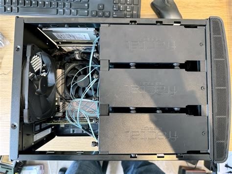 Customised Fractal Node 304 Sff Server Build Rhomeserver