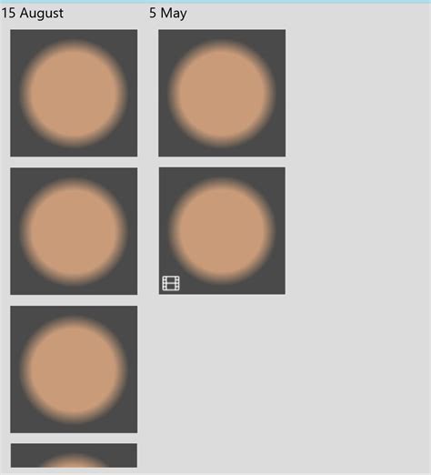 c win8 gridview items are out of bound stack overflow