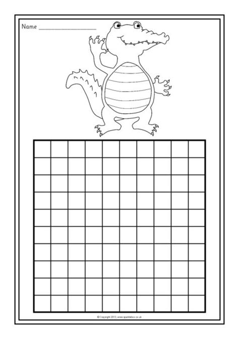 100 Square Grid Paper Printable