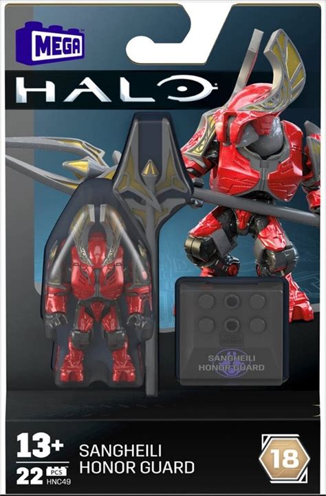 Halo 2 Anniversary Elite Honor Guard Halo Heroes Series 18 Sangheili