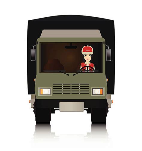 Best Woman Truck Driver Illustrations Royalty Free Vector Graphics