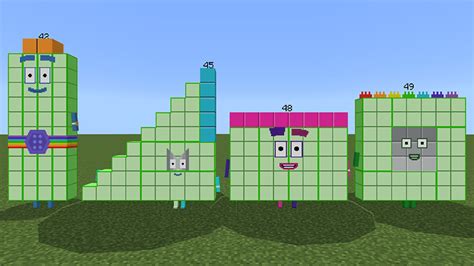 Numberblocks Minecraft Bedrock Addons Curseforge