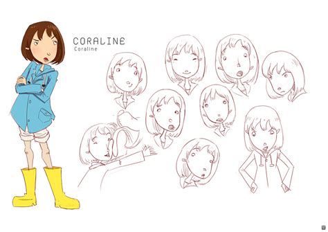 Coraline Concept Art Character Design Coraline Film Wikipedia