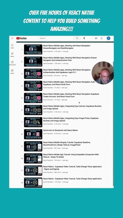 React Native Tutorials Unlock The Secret To Building Amazing Apps With 5 Hours Of Free Content