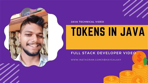 Tokens In Java Course Beginner To Pro Full Course Abhaygalaxy Java Javaprogramming Youtube