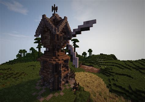Medieval Windmill Minecraft Map