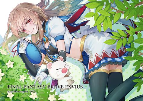 Tarutaru Yamaoka Fina Ffbe Moogle Final Fantasy Final Fantasy