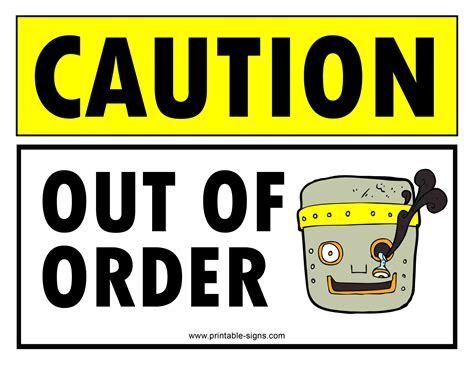 Faqs Printable Signs