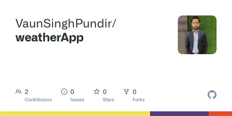 Github Vaunsinghpundirweatherapp