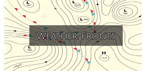 Frontal Depressions Types Of Fronts Weather Associated And Frontolysis