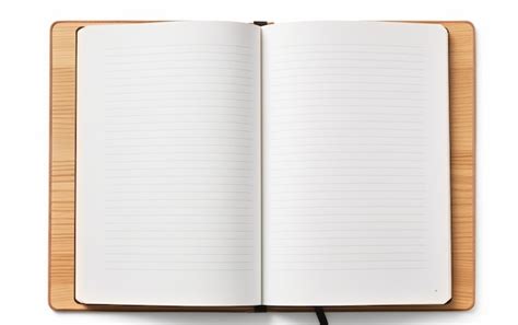 Premium Photo Open Notebook With Pen