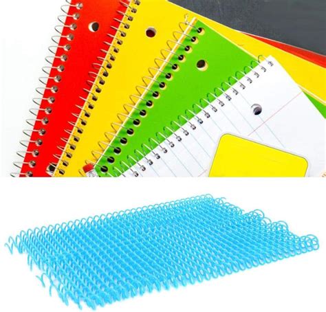 20pcs Plastic Comb Bindings Comb Binding Spines 11mm 13mm 19mm Diameter Optional Binding A4