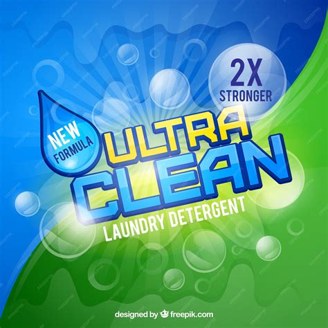Premium Vector Laundry Detergent Background