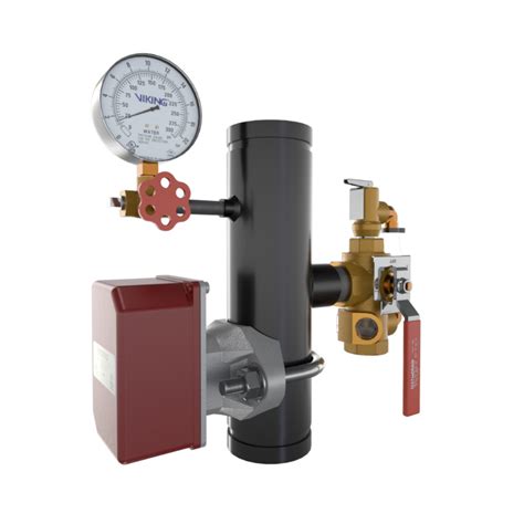 Viking® 14857d200 Easypac Commercial Riser Assembly With Test And Drai —