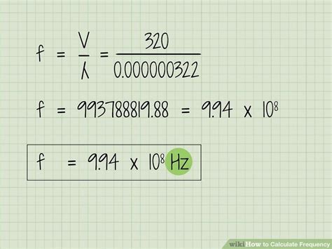 4 Ways To Calculate Frequency Wikihow