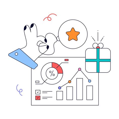 Financial Analysis Flat Animated Illustration 14659676 Vector Art At