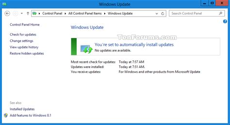 Upgrade To Windows 10 Update Enable Or Disable In Windows 7 Or 8 1