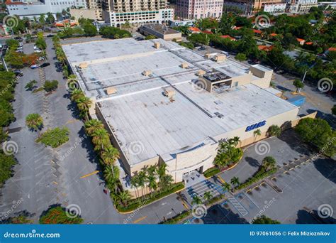 Aerial Image Sears Coral Gables Editorial Photo Image Of Aerial Tree