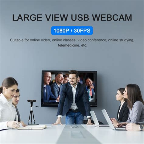 Full Hd 1080p Webcam Video Conference Camera Usb W Grandado