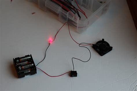 DIY Circuit Kit Simple Circuit With Fan And LED Light A Family Lifestyle Food Blog