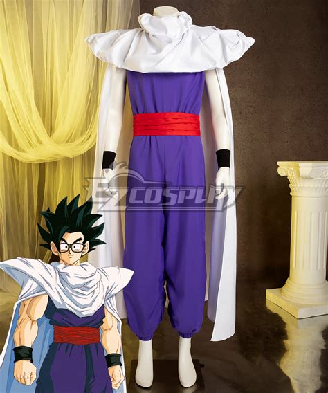 D Ball Super Hero Gohan Cosplay Costume