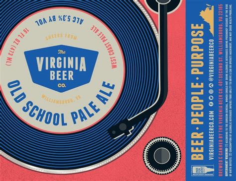 Old School Pale Ale The Virginia Beer Company