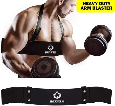 Reform Arm Blaster For Biceps Triceps Body Building Arm Curl Support Isolator Heavy Duty