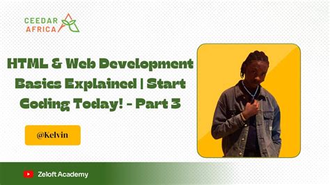 Html And Web Development Basics Explained Start Coding Today Part 3 Youtube