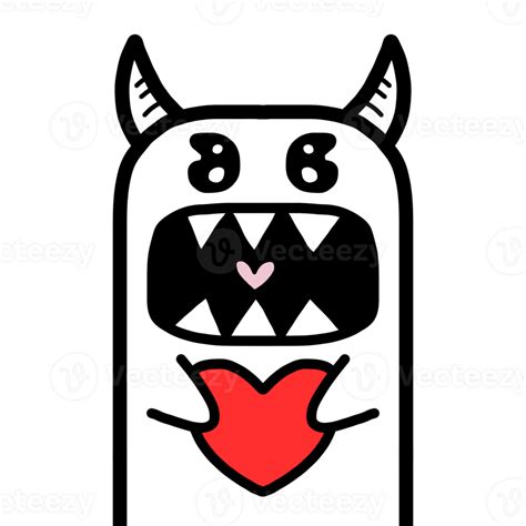 Cute Monster Cartoon 30727813 Png