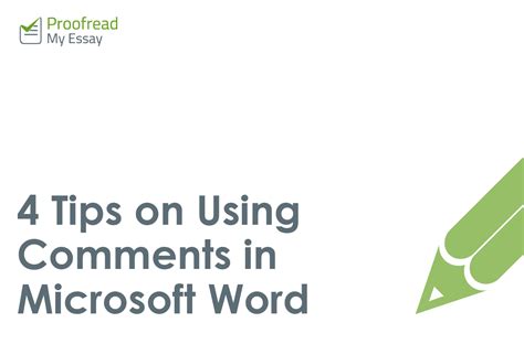 Tips On Using Comments In Microsoft Word