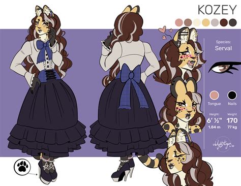 Clothes Kozey Ref Sheet — Weasyl