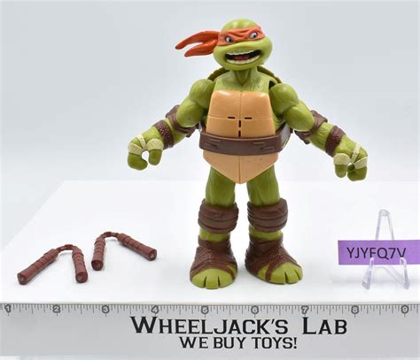 Michelangelo Battle Shell Teenage Mutant Ninja Turtles Tmnt 2012 Playmates Wheeljacks Lab
