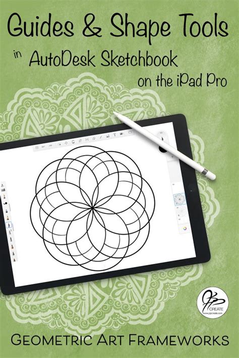 Shape Tools And Guides In Autodesk Sketchbook On The IPad Pro JSPCREATE Autodesk Sketchbook