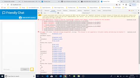 Sign In Button Not Functional · Issue 134 · Firebasecodelab