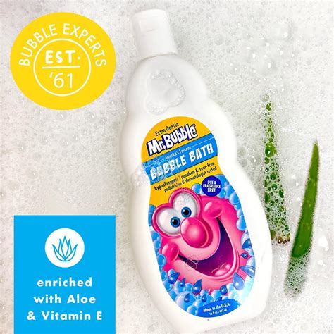 Mr Bubble Extra Gentle Bubble Bath Pack Of 4 Relaxing And