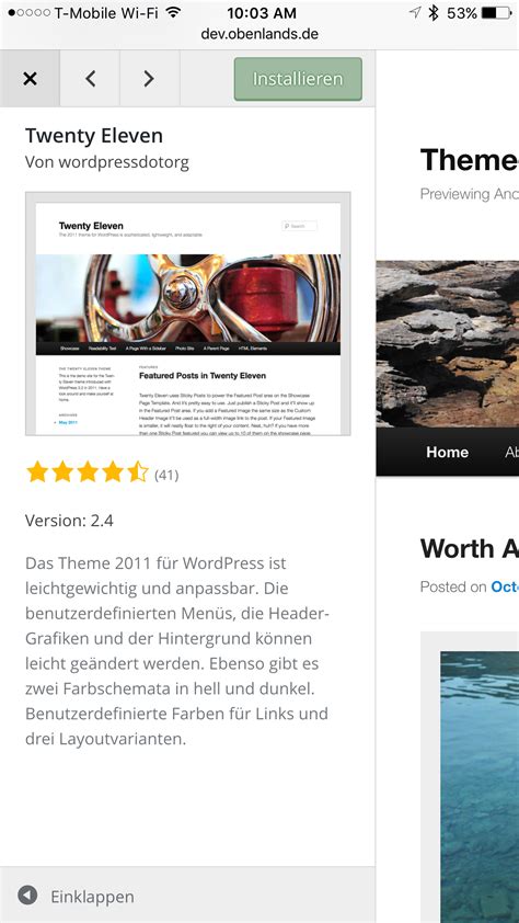 Shiny Updates Visual Records Make Wordpress Test