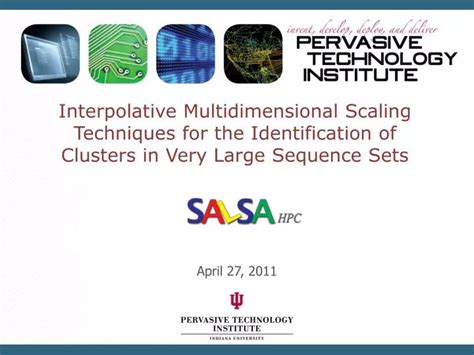 Ppt Interpolative Multidimensional Scaling Techniques For The