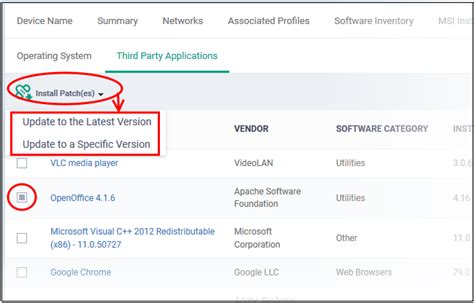 How To Check Patch Status On Individual Devices