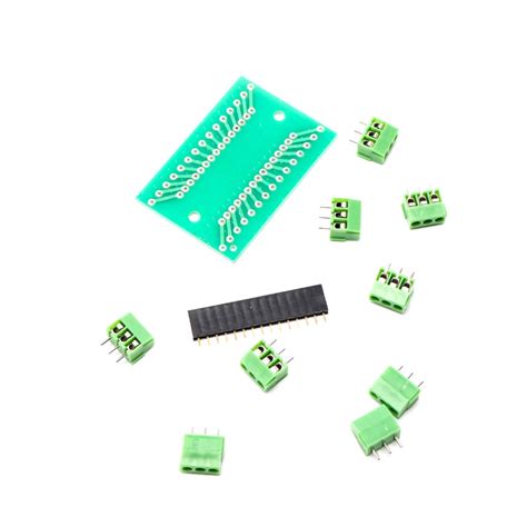 Шилд для Arduino Nano Io Shield клеммники НЕ припаяны купить в магазине радиотехники «Проконтакт