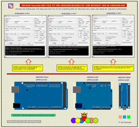 315upload Simulide Hex File To The Arduino Board